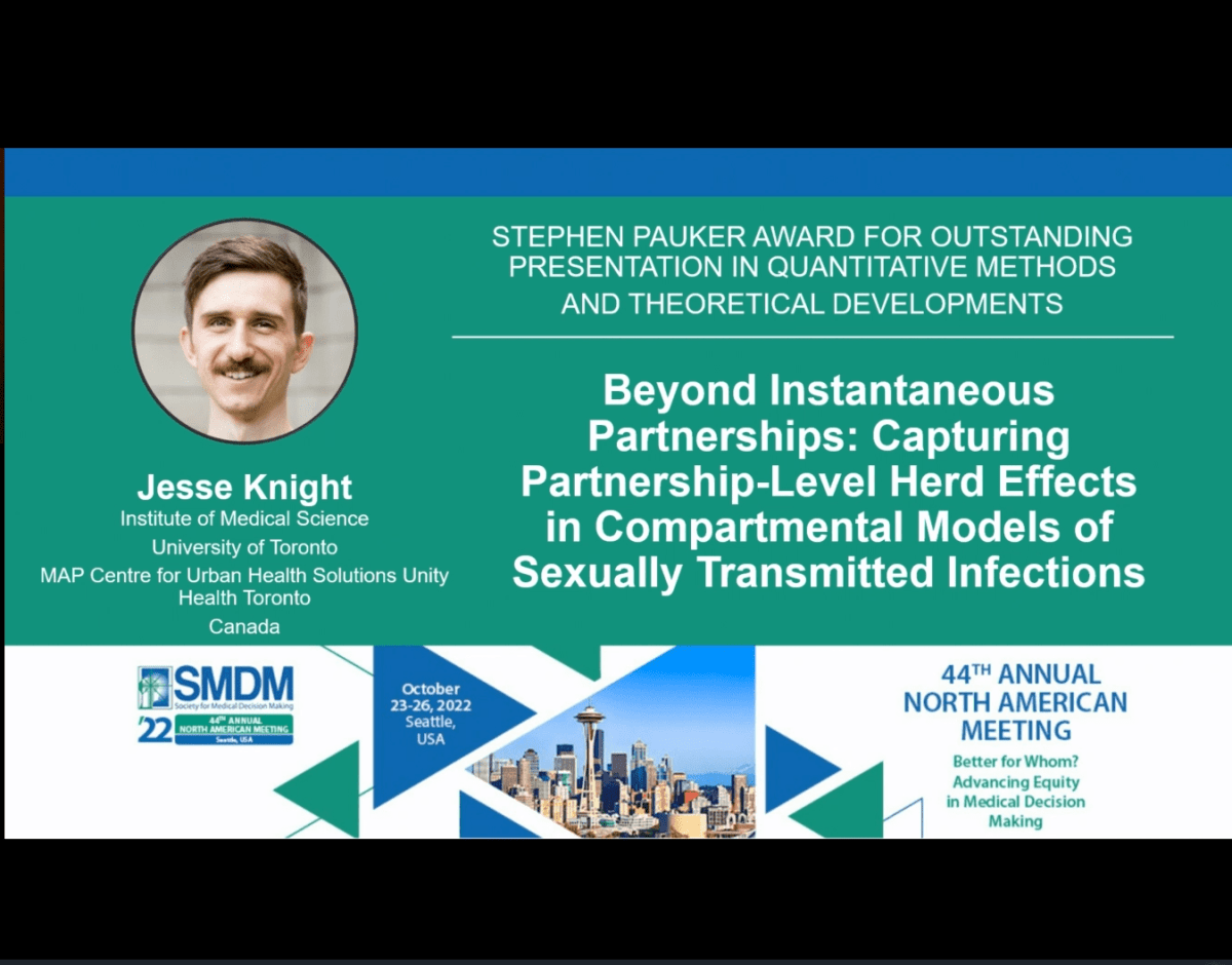 Congratulations to Jesse Knight for receiving the Stephen Pauker Award ...